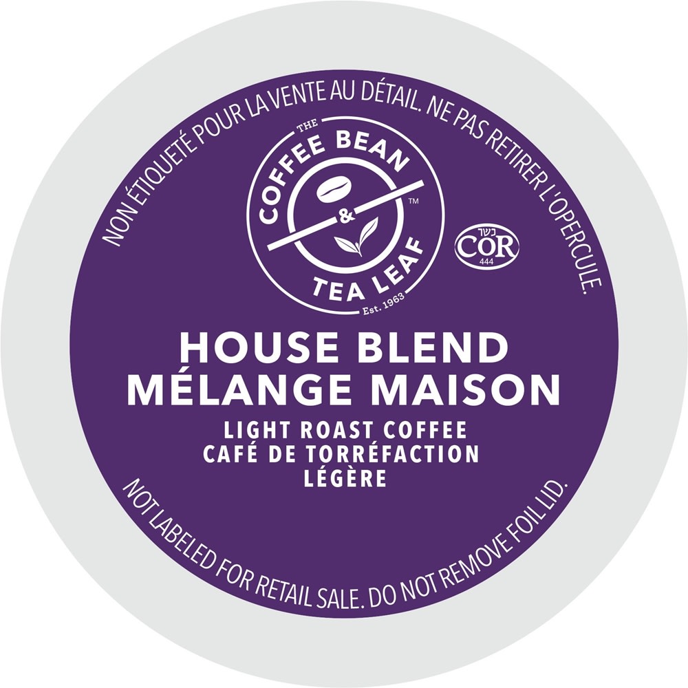 GuestSupply US | Coffee Bean & Tea Leaf® House Blend Single-Serve Capsule Coffee, Regular